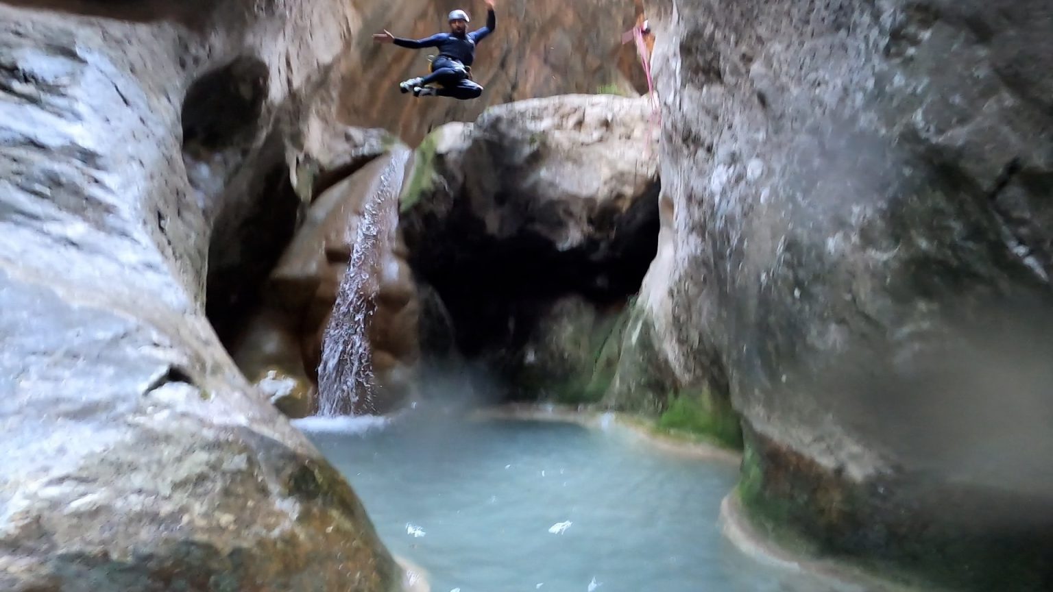 Barranco del Infern, Lleida, Catalunya - barranco deportivo y bonito